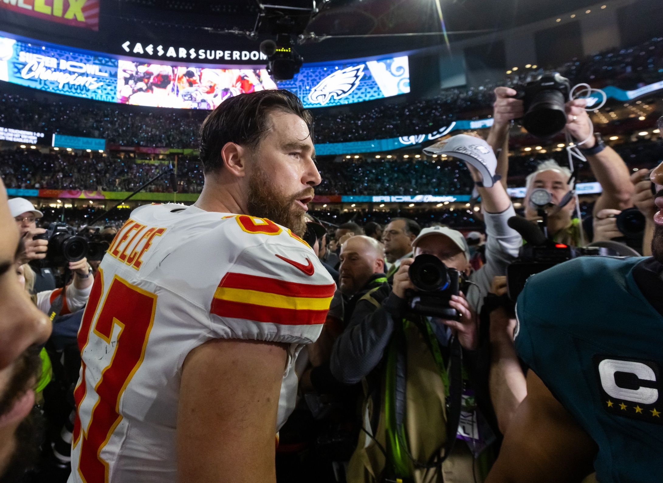 Chiefs Superstar Travis Kelce Reveals Bold Expectations for 2025 NFL Season After Crushing Super ...