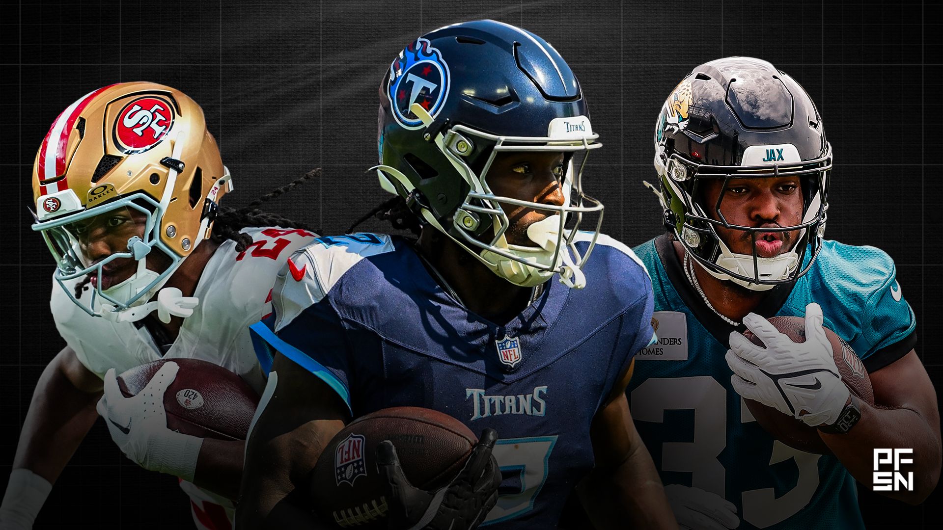 Backup Running Backs Who Could Become Fantasy Starters: Jordan Mason, Bhayshul Tuten, Tyjae ...