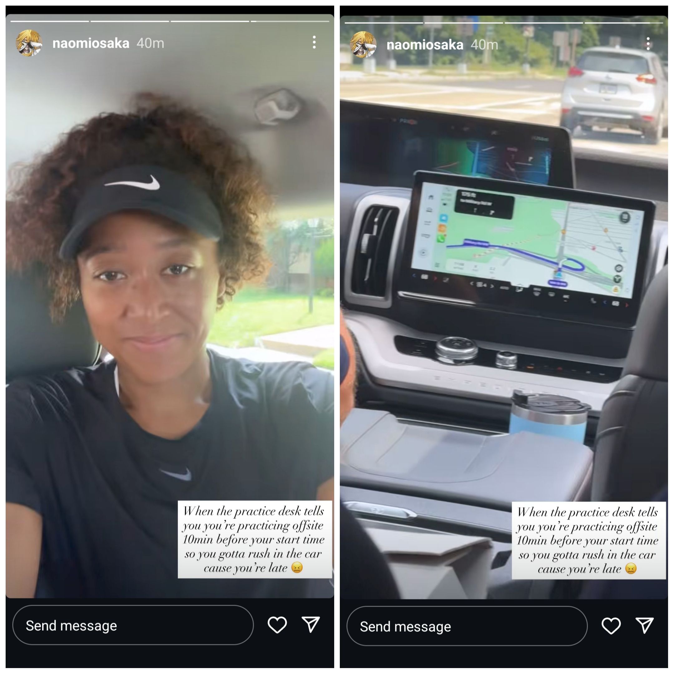 Naomi Osaka Forced To Rush To Practice After Being Misinformed About ...