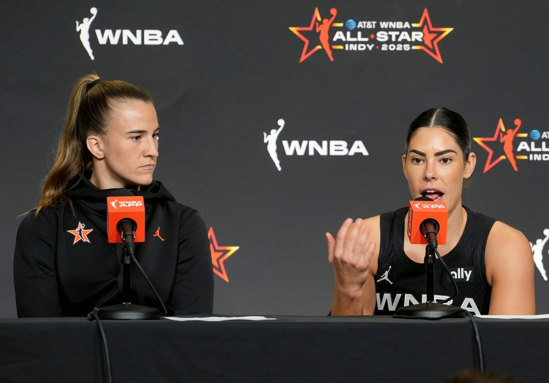 Kelsey Plum Takes a Shot at Caitlin Clark’s Team at 2025 WNBA All-Star ...