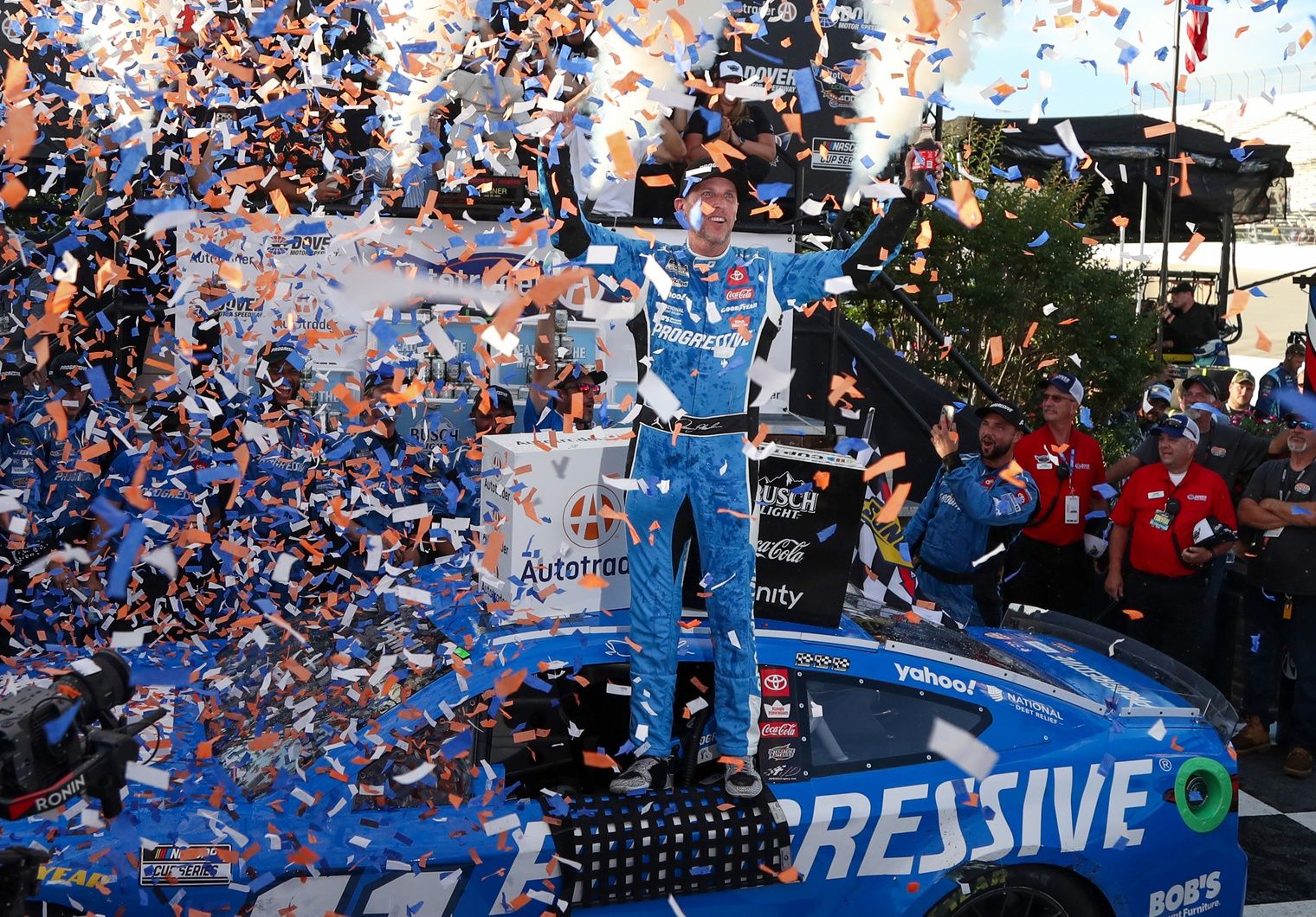 Denny Hamlin Reflects On 'Super Special' Cup Victory After Decade-Long Dover Struggle