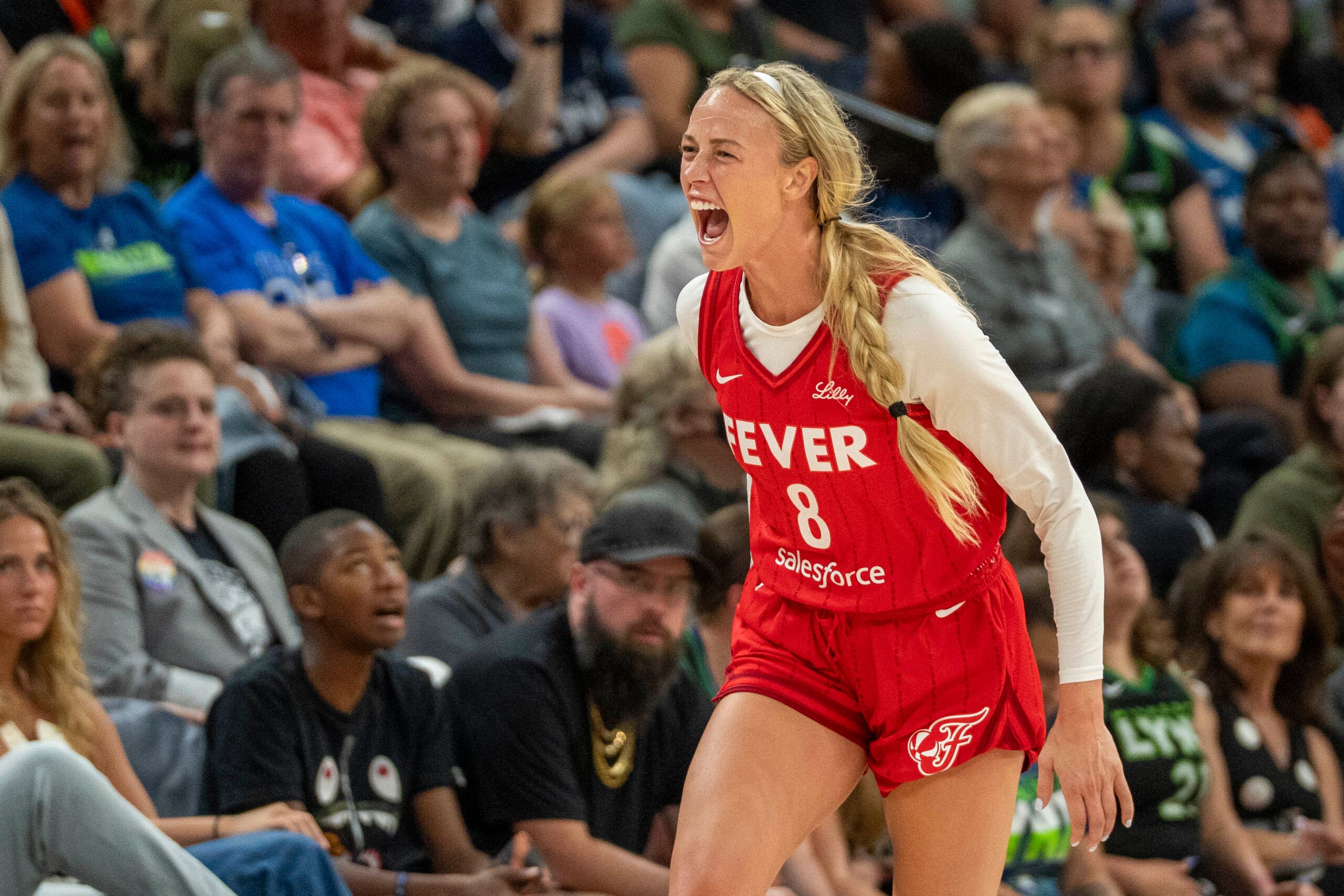 'Tell Cathy (Engelbert) to Pay Us' -- Fever Star Sophie Cunningham Sends Clear Message to WNBA ...