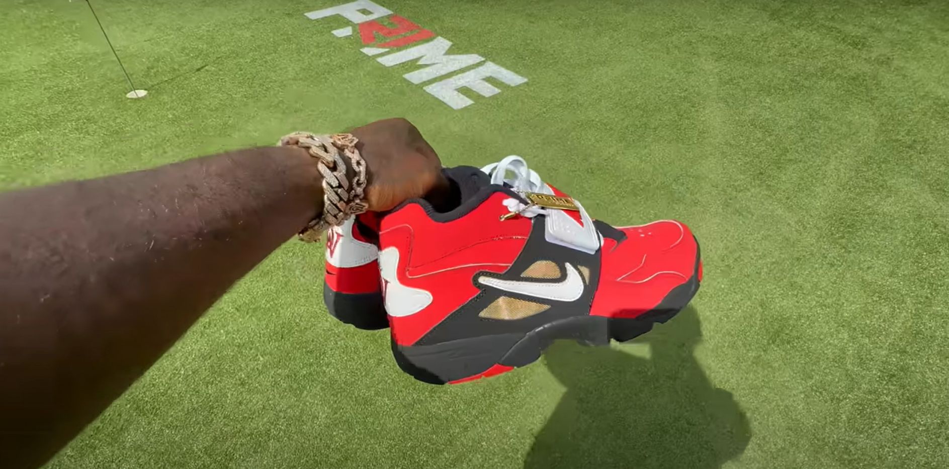 Deion Sanders Jr. Shows Off Custom Pair of His Father’s Signature Nike Sneakers as Part of Epic ...