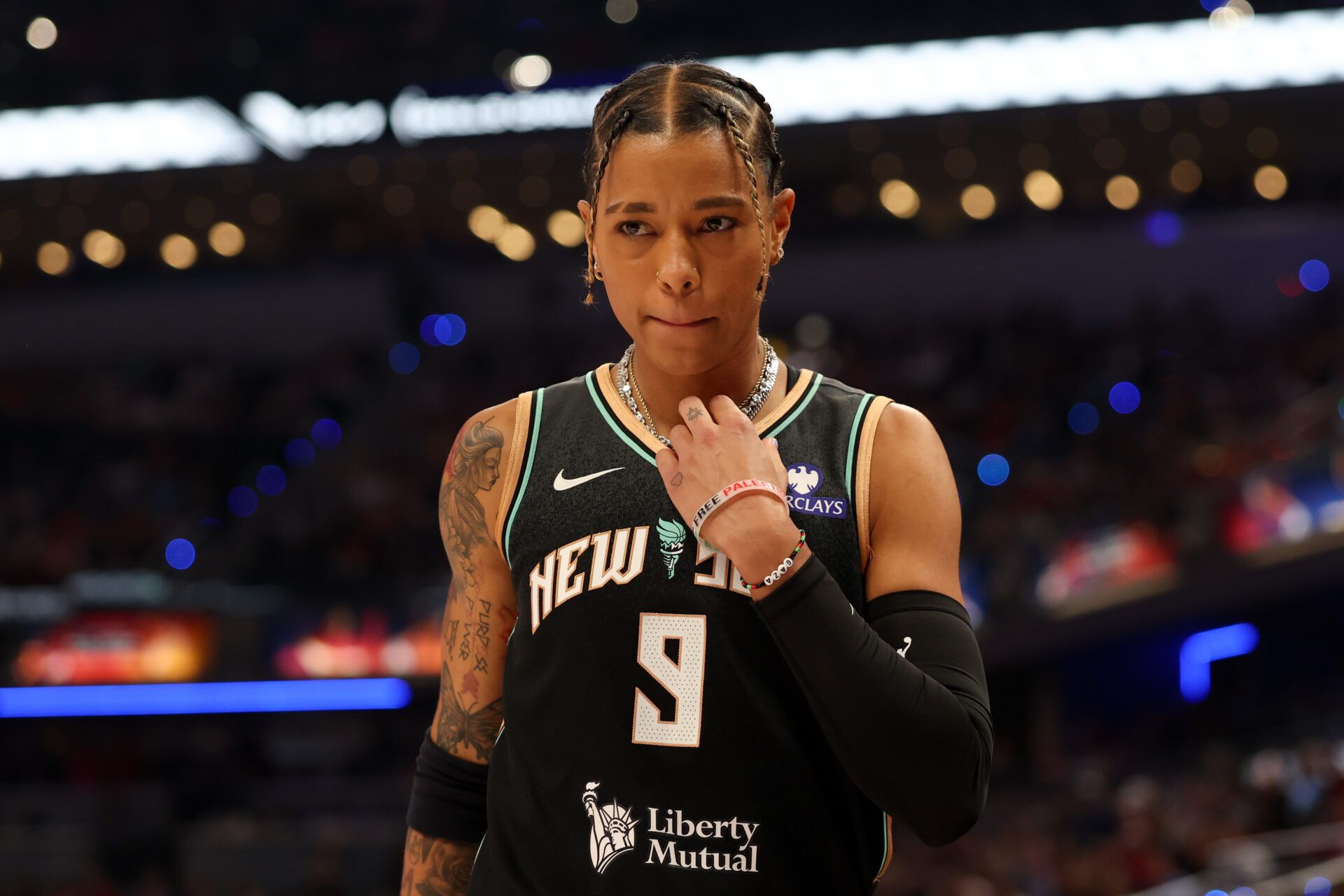 Liberty Star Natasha Cloud Makes Bold Statement About Viral Stunt at ...