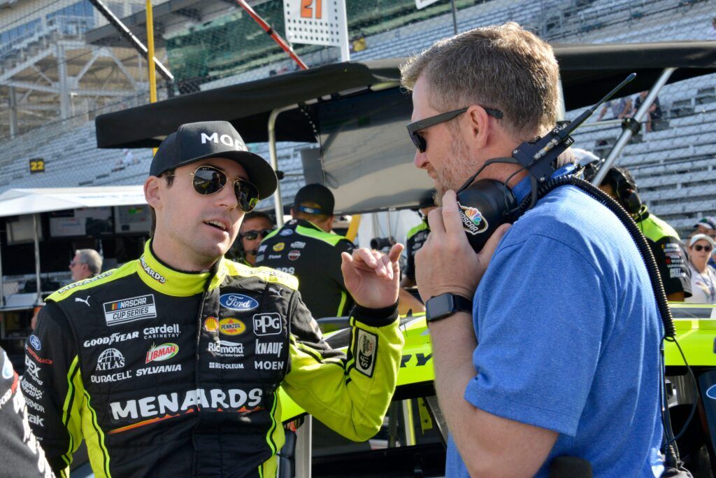 ‘Uncle’ Ryan Blaney Humbled After Dale Earnhardt Jr., Wife Amy Pick Him ...