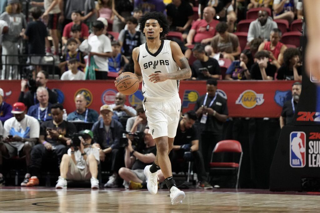 Spurs Rookie Dylan Harper Goes Viral For Hilarious Reaction to ...