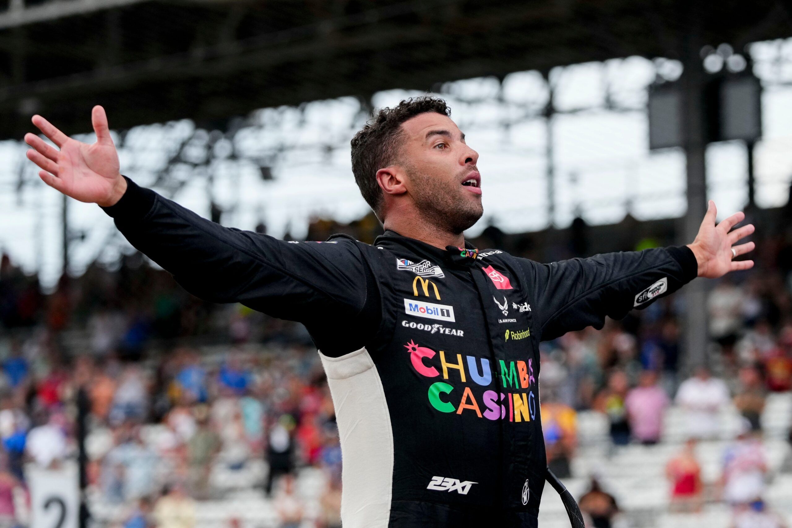 Bubba Wallace Opens Up on Post-Win Moment With Michael Jordan After Stunning Indy Triumph