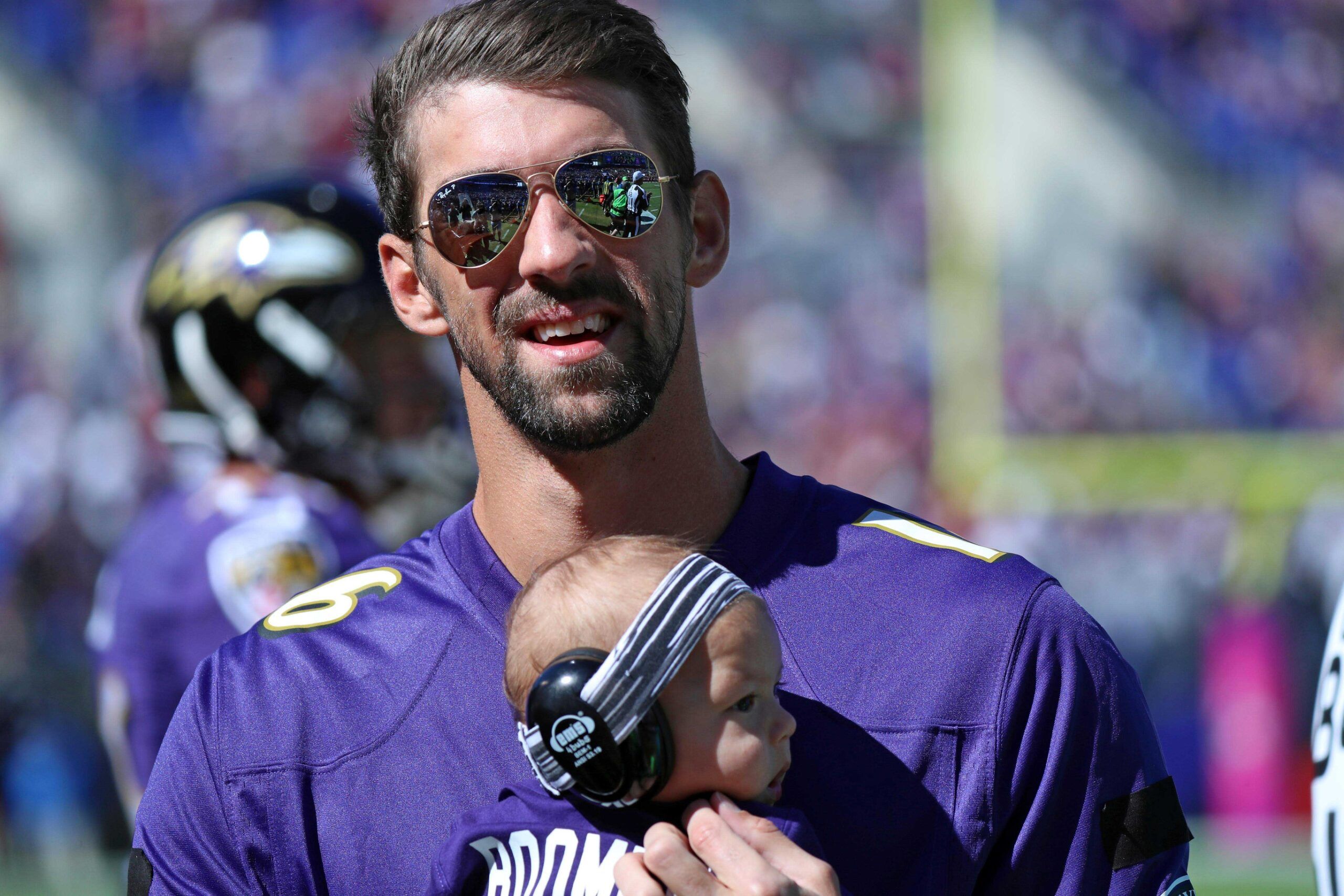 Legendary Olympian Michael Phelps Makes Feelings Clear on Ravens Stars ...
