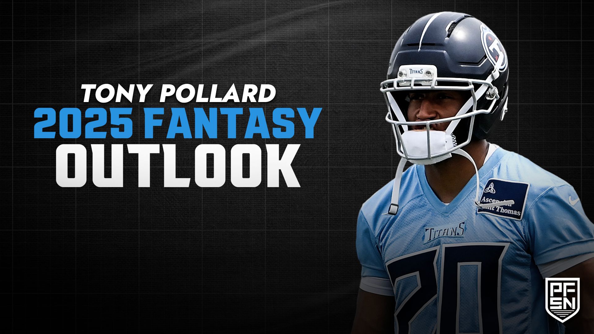 Should I Draft Tony Pollard? Fantasy Outlook for the Titans RB in 2025