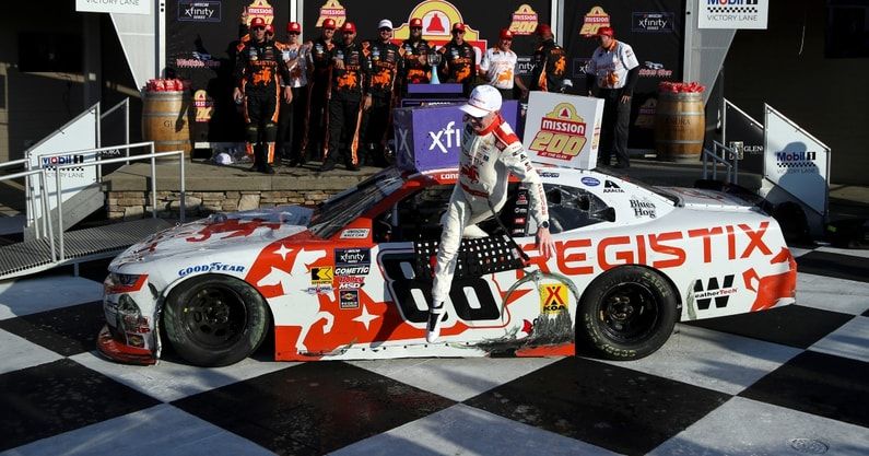 Denny Hamlin Credits Connor Zilisch’s Dad for Easing NASCAR Tensions ...