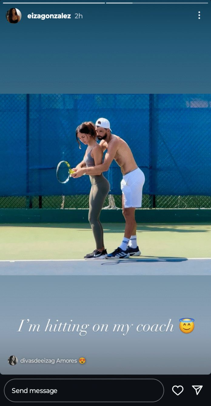 Recovering Grigor Dimitrov Takes Girlfriend Eiza González to a Tennis ...