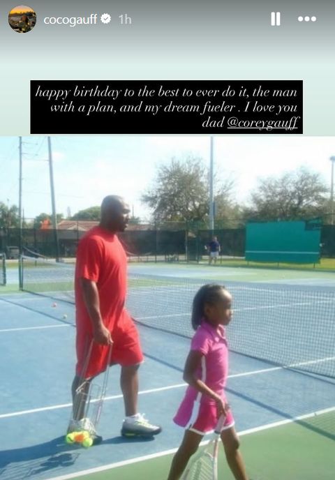 Coco Gauff Sends Her Love to Her ‘Dream Fueler’ Father on His Birthday ...
