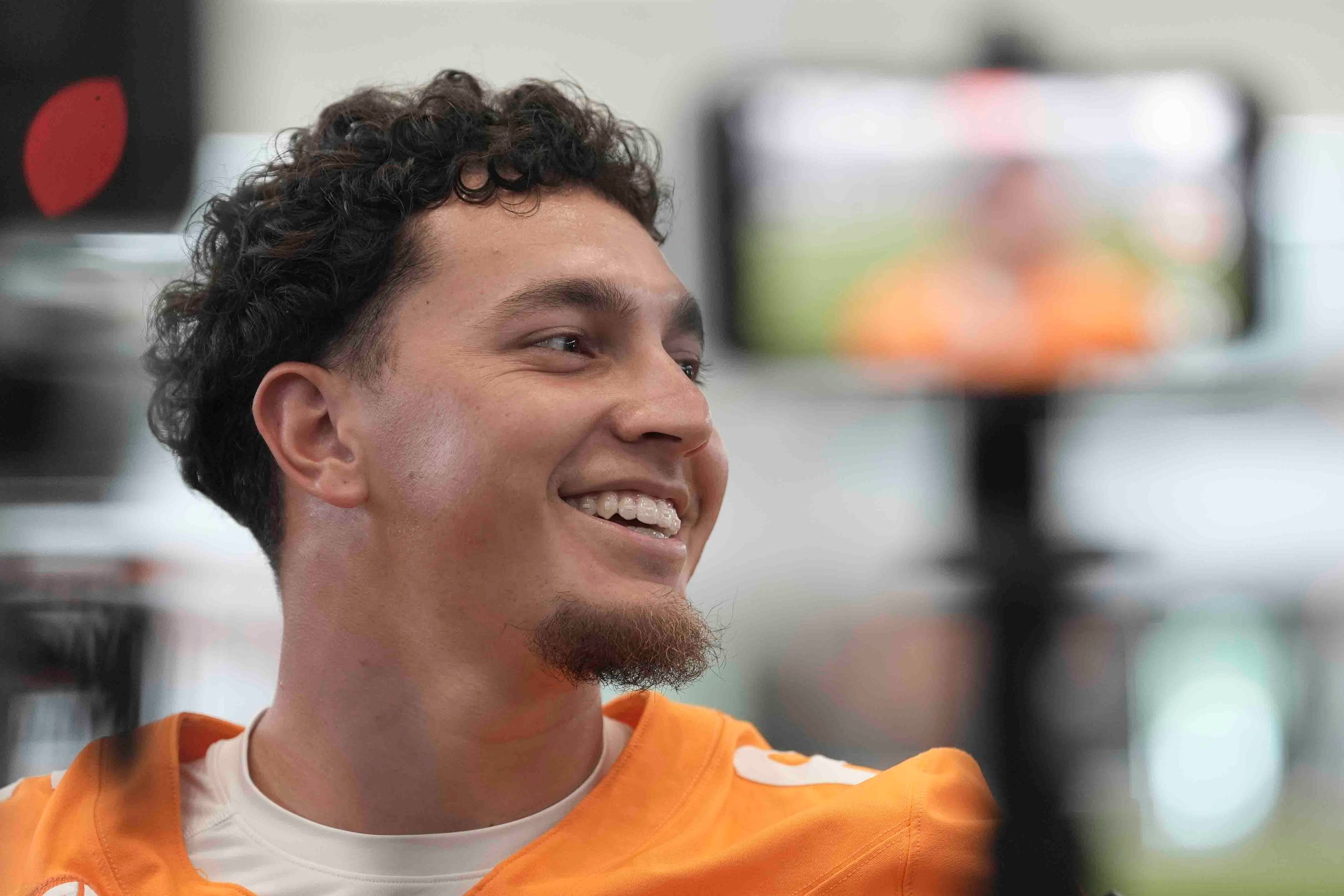 Tennessee QB Joey Aguilar Recalls Powerful Message From Josh Heupel on Competition While Naming ...