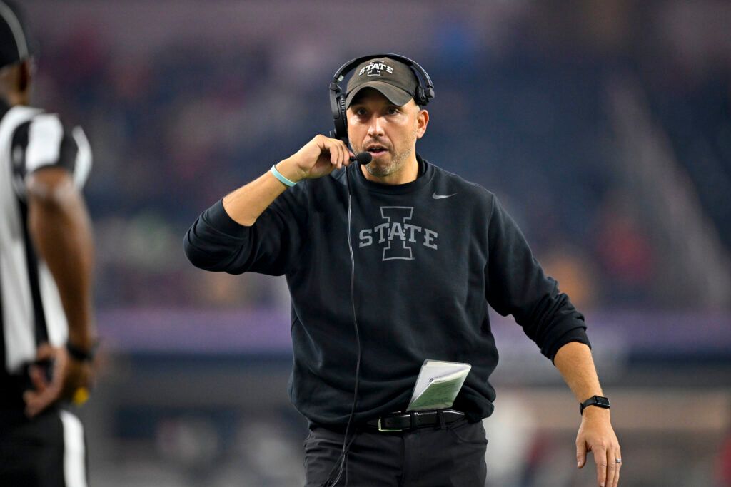 What Caused Matt Campbell's Sideline Outburst vs Kansas State ...