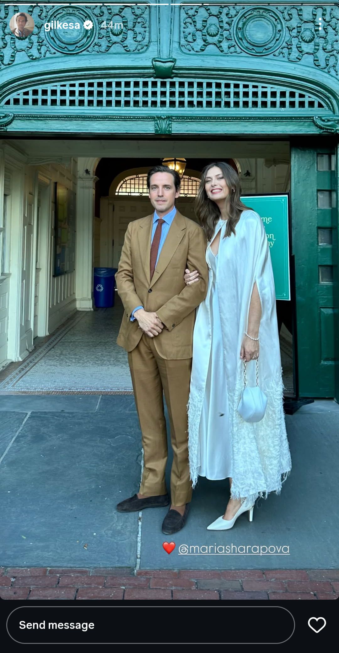 Maria Sharapova’s Fiancé Can’t Stop Gushing Over Her Hall of Fame ...