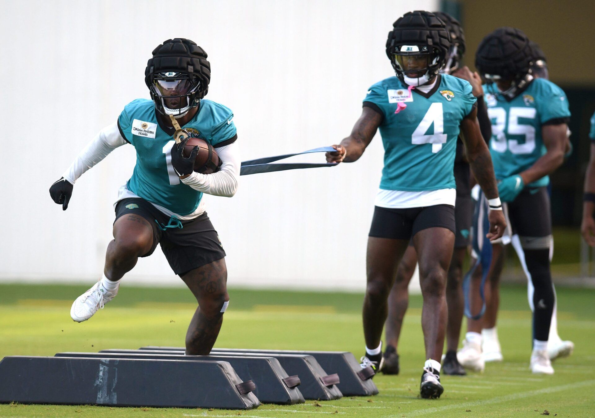 Jacksonville Jaguars RBs Fantasy Outlooks: Travis Etienne Jr., Tank Bigsby, and Bhayshul Tuten