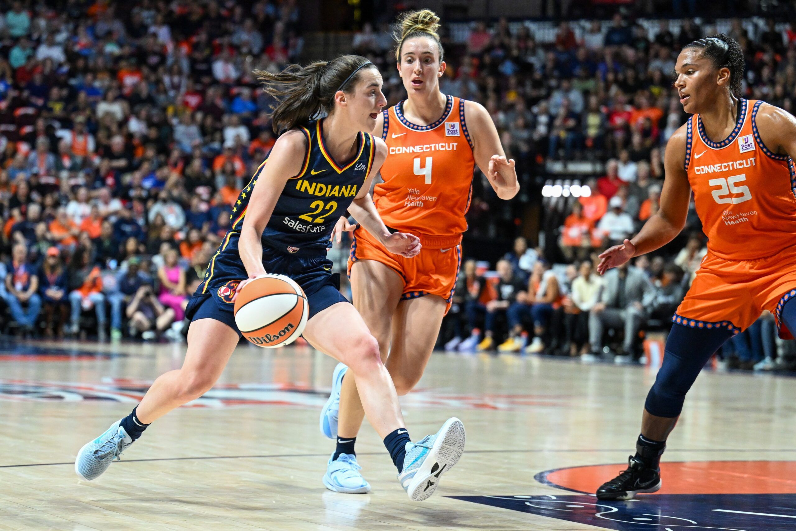 Caitlin Clark Fans React As Alyssa Thomas Breaks Fever Superstar’s Wild ...