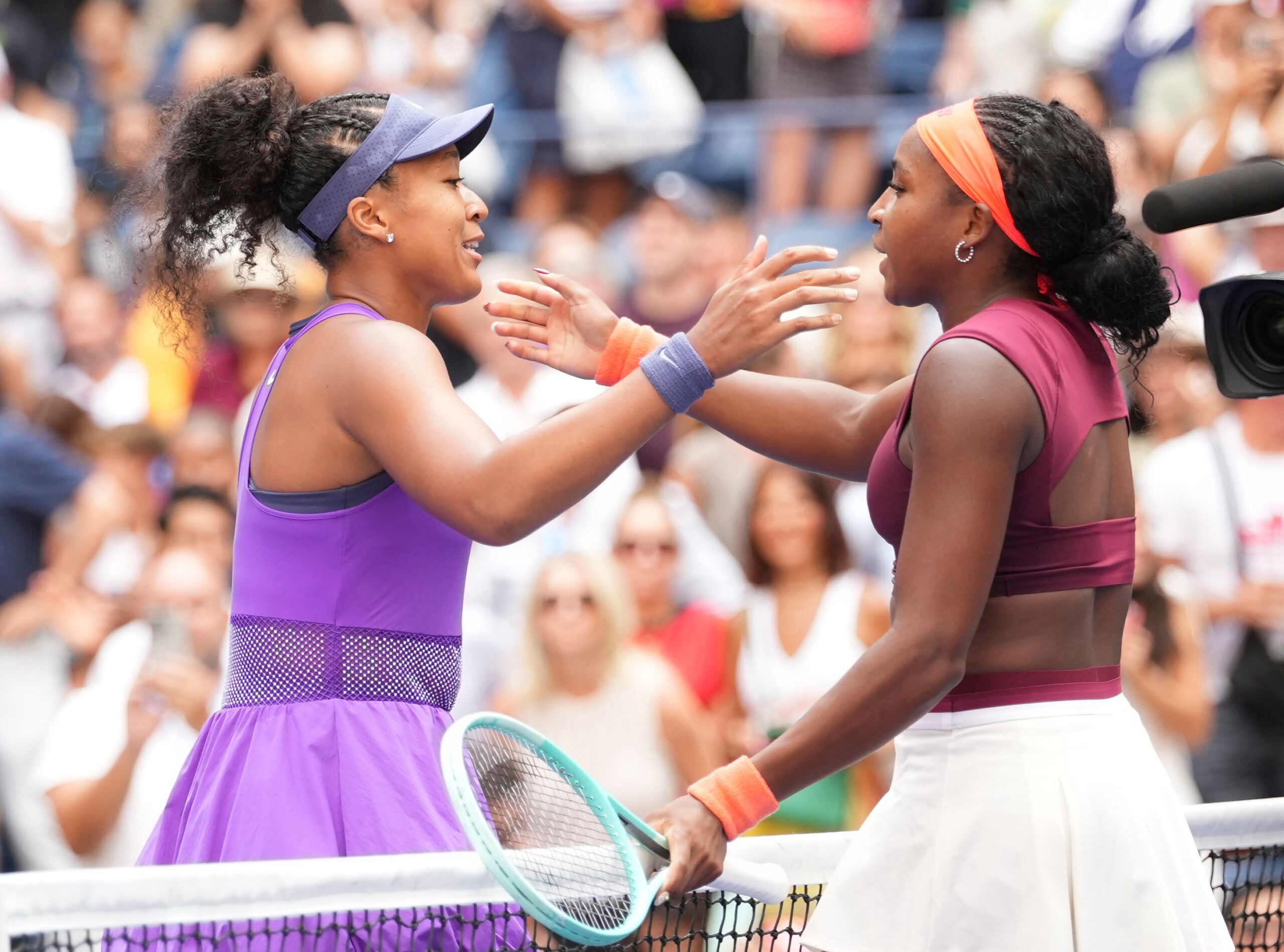 Naomi Osaka Makes Feelings Known on Beating Coco Gauff at US Open ...