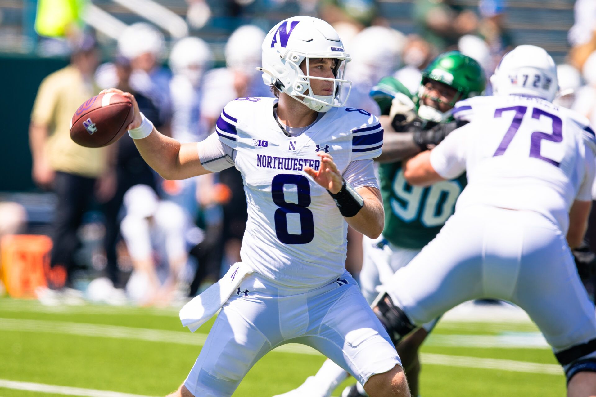 Northwestern QB Preston Stone Reveals HC David Braun's Internal Message ...