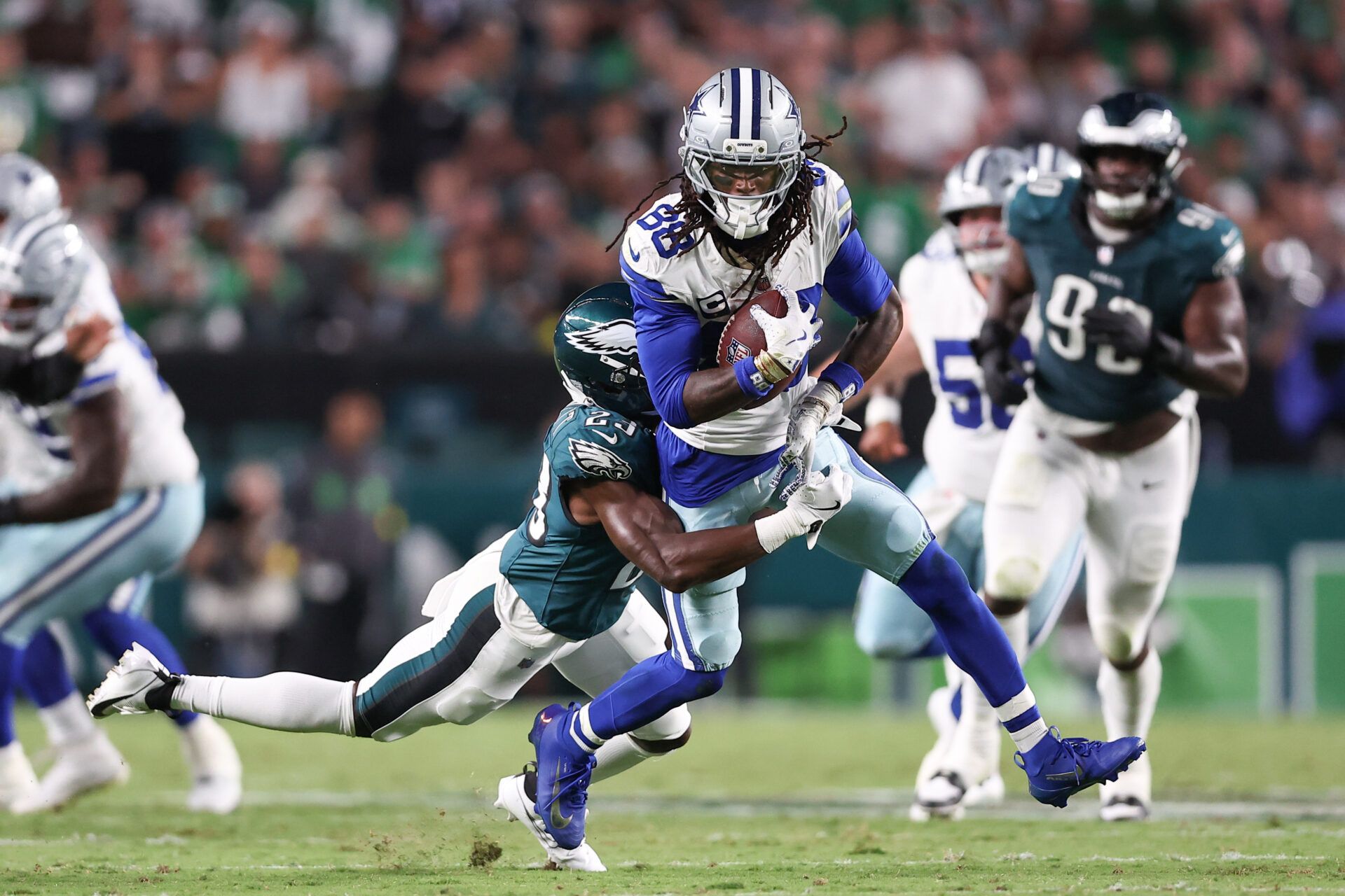 ‘CeeDee Lost the Cowboys This Game’ -- Fans Outraged With Star WR for Costly Drops vs. Eagles