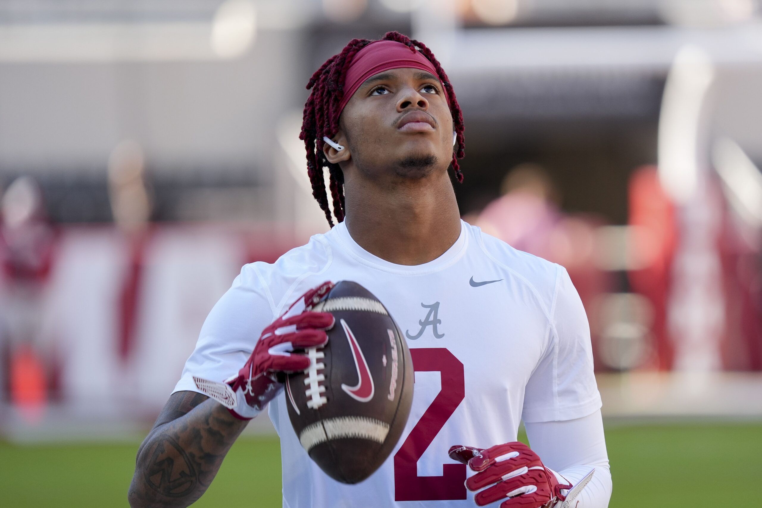 Alabama WR Ryan Williams Leaves Kalen DeBoer Stranded vs Louisiana ...