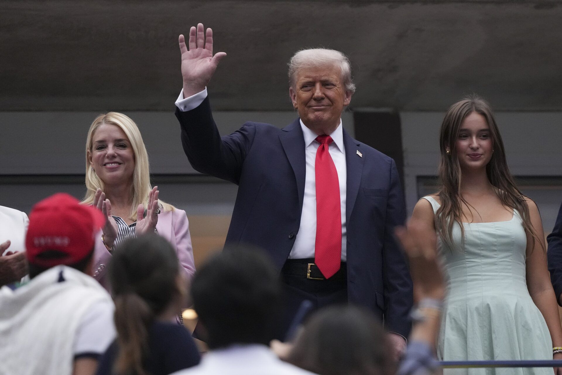 Donald Trump Spotted at the US Open Final Between Jannik Sinner and ...