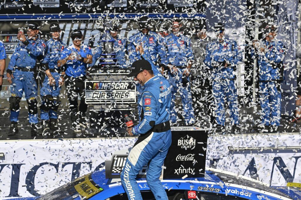 Denny Hamlin’s St. Louis Win Puts Him in Elite Club With NASCAR Legend ...