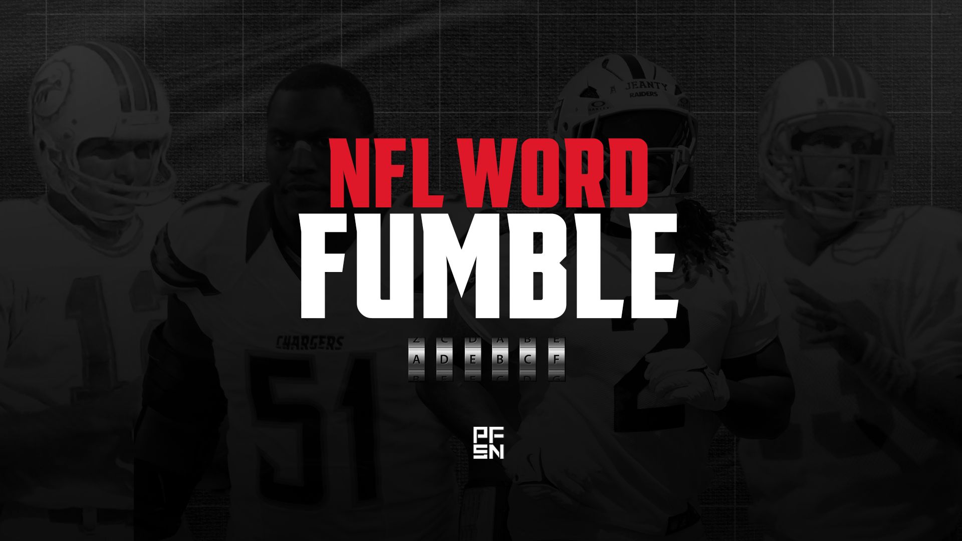 NFL Word Fumble