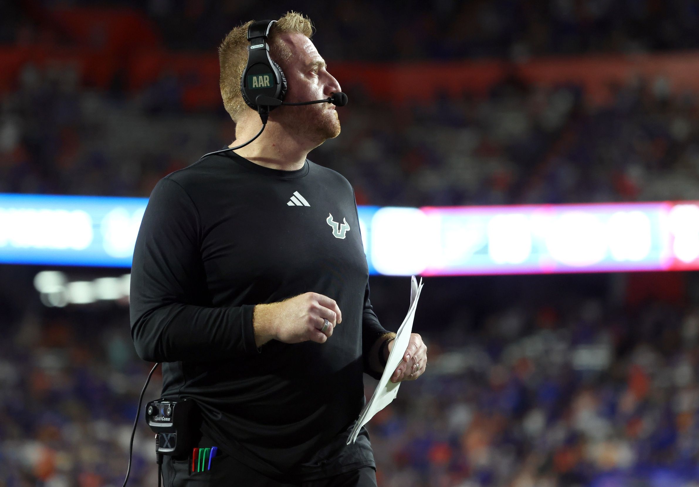 USF HC Alex Golesh Confesses Almost Losing It at Byrum Brown As QB Made ...