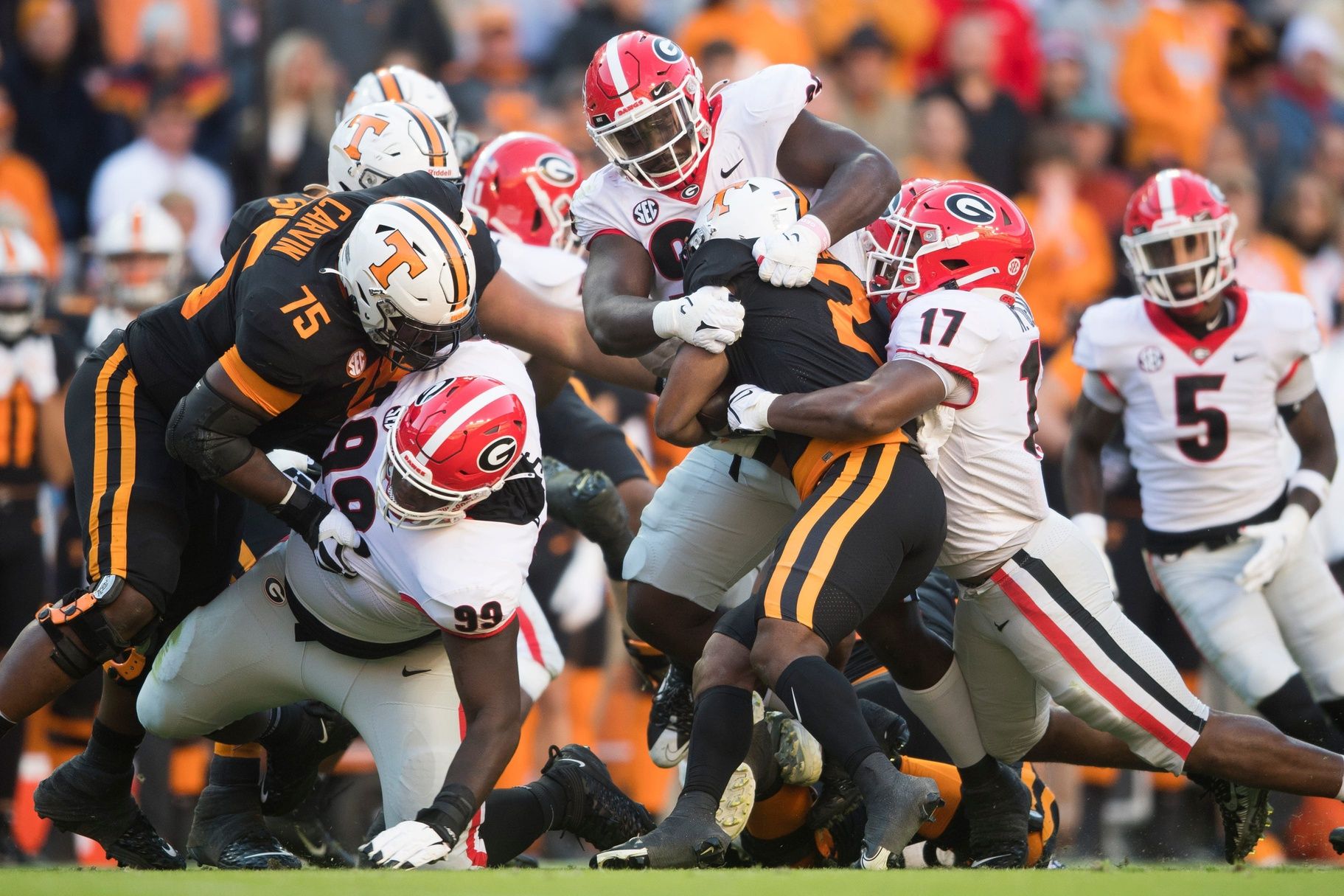 How to Watch Georgia vs Tennessee for Free on TV Tonight: Start Time ...