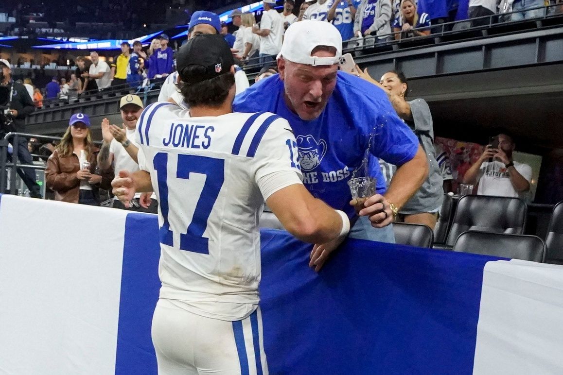Pat McAfee Celebrates Unbelievable NFL Record Set By Colts in Week 2