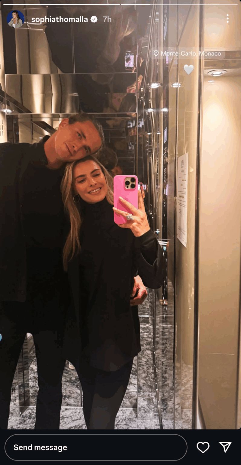 Alexander Zverev and Girlfriend Sophia Thomalla Twin in Black Fits ...
