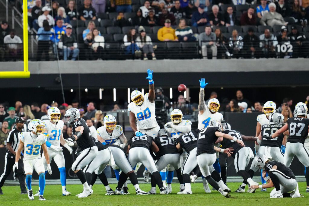 NFL Inactives Tonight: Chargers-Raiders Injury Report and Starting ...