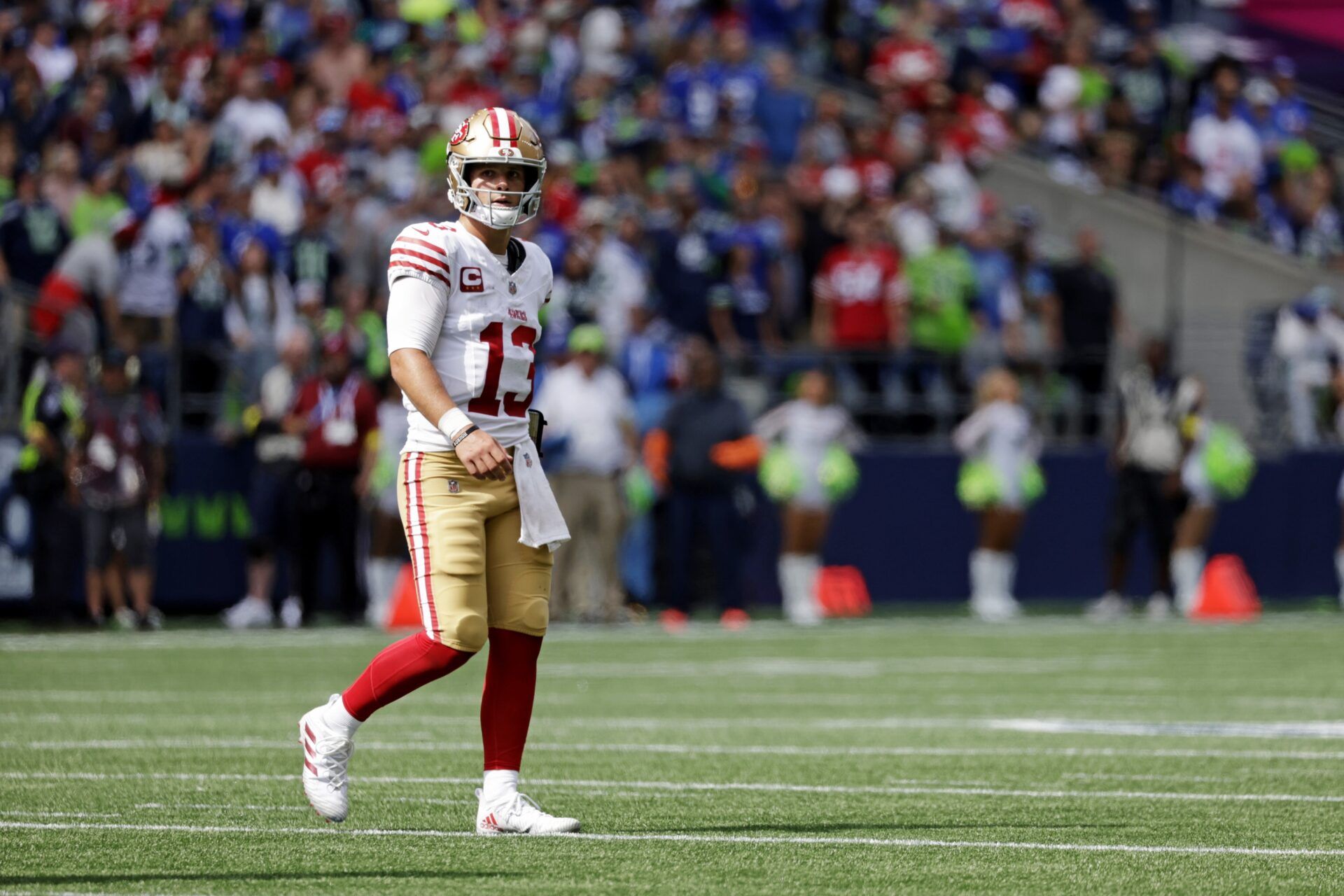 49ers HC Kyle Shanahan Provides Positive Update on Brock Purdy's Injury and Status for Week 3 vs ...
