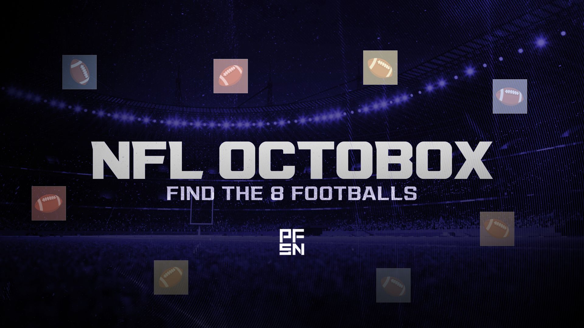 NFL Octobox: Daily Logic Game | PFSN