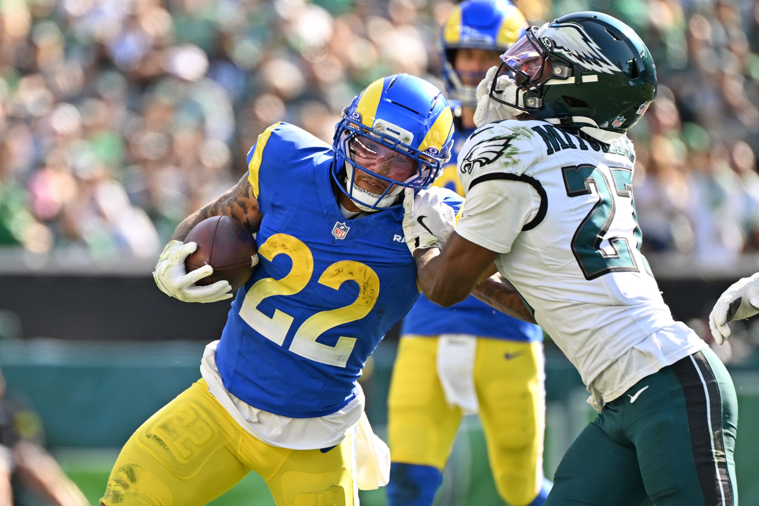 Fantasy Football Waiver Wire RB Targets Include Panthers' Rico Dowdle and Rams' Blake Corum