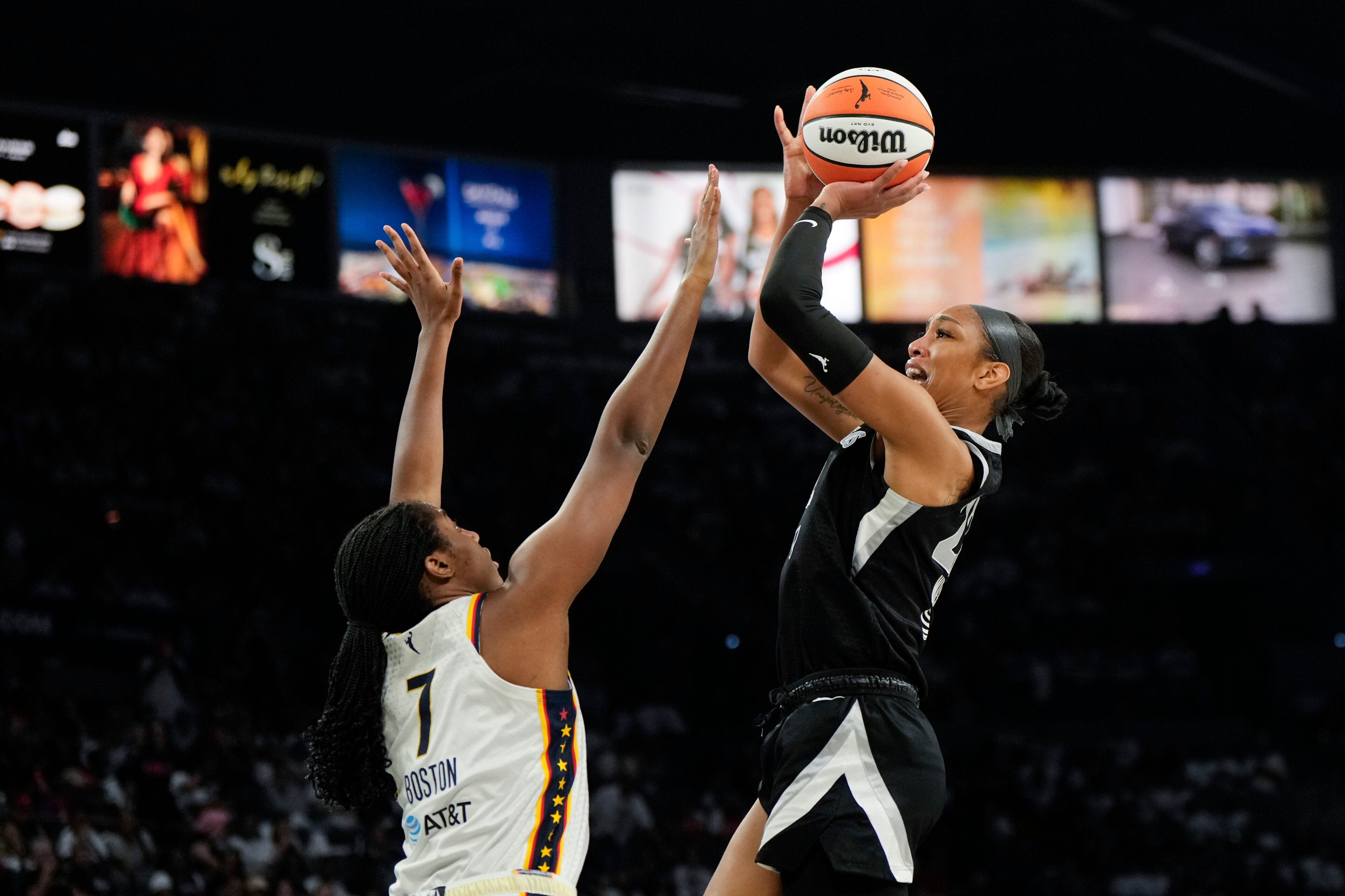 Aliyah Boston Reveals Her Strategy To Defend A’ja Wilson As Fever Spoil Aces Star’s MVP Night