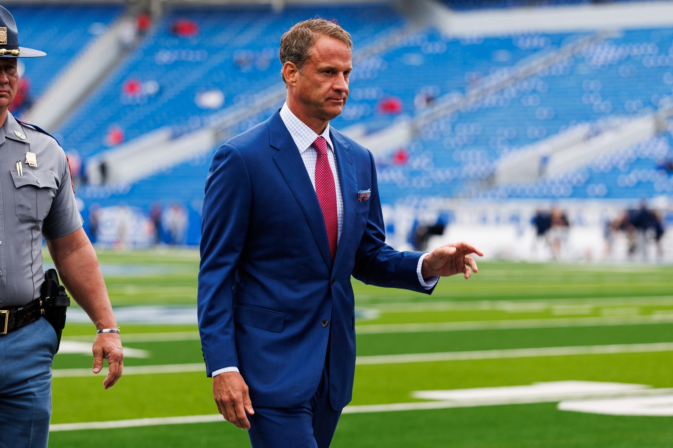 Lane Kiffin Bluntly Shuns Trinidad Chambliss Reports As He Admits $18M ...