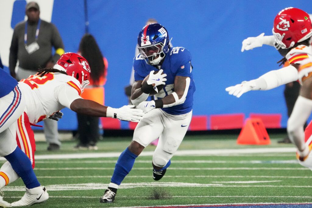 Is Tyrone Tracy Jr. Playing in Week 4? Latest on Giants RB’s Status for ...