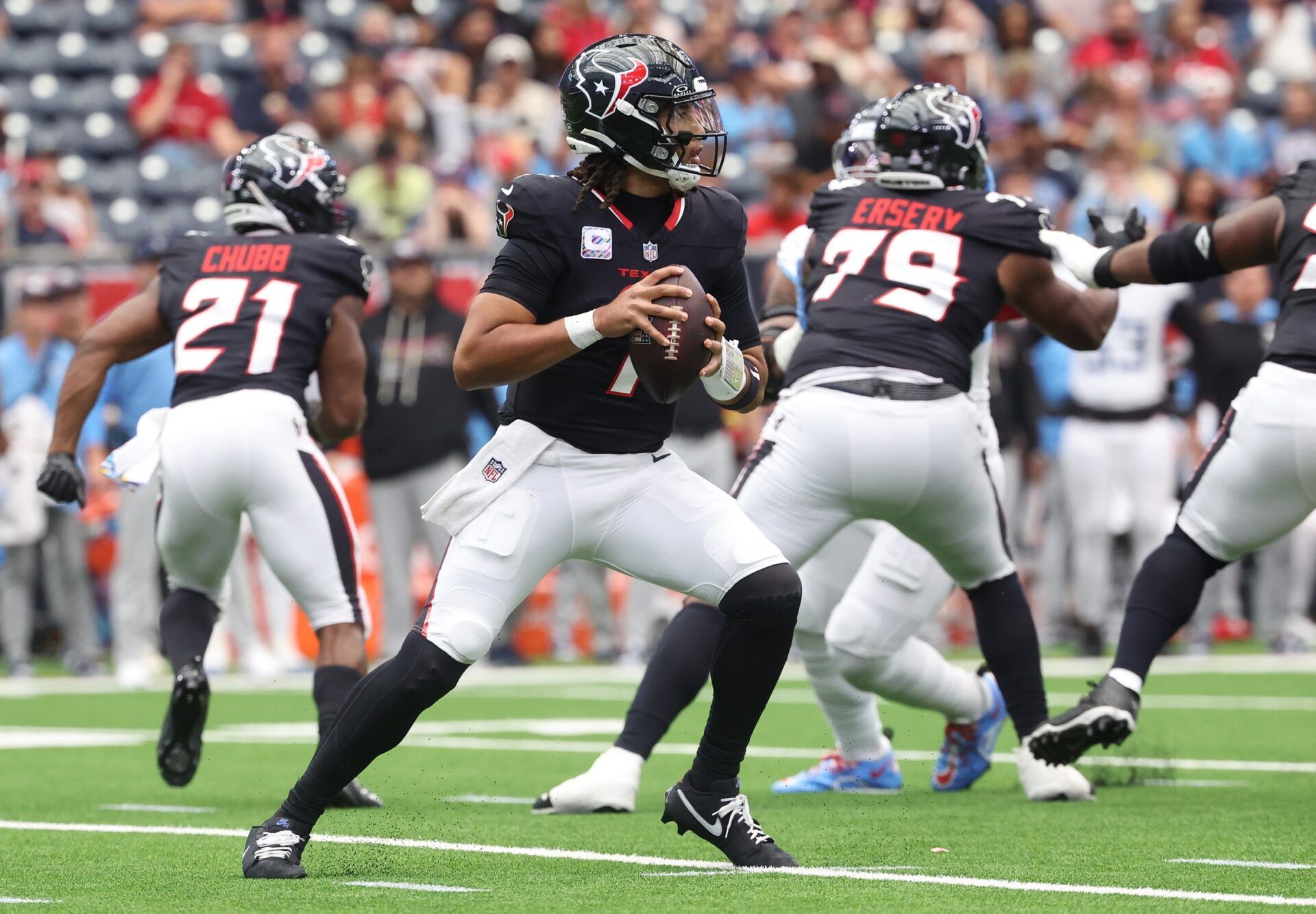 ‘C.J. Stroud Deserves Better’ -- NFL Fans Slam Texans’ Offensive Line After Shocking Error in ...