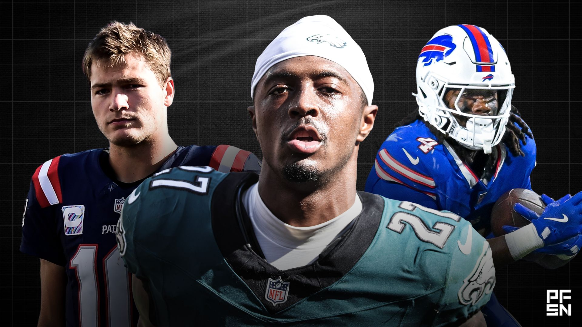 NFL Players of the Week: Drake Maye, Puka Nacua Headline PFSN's Highest ...