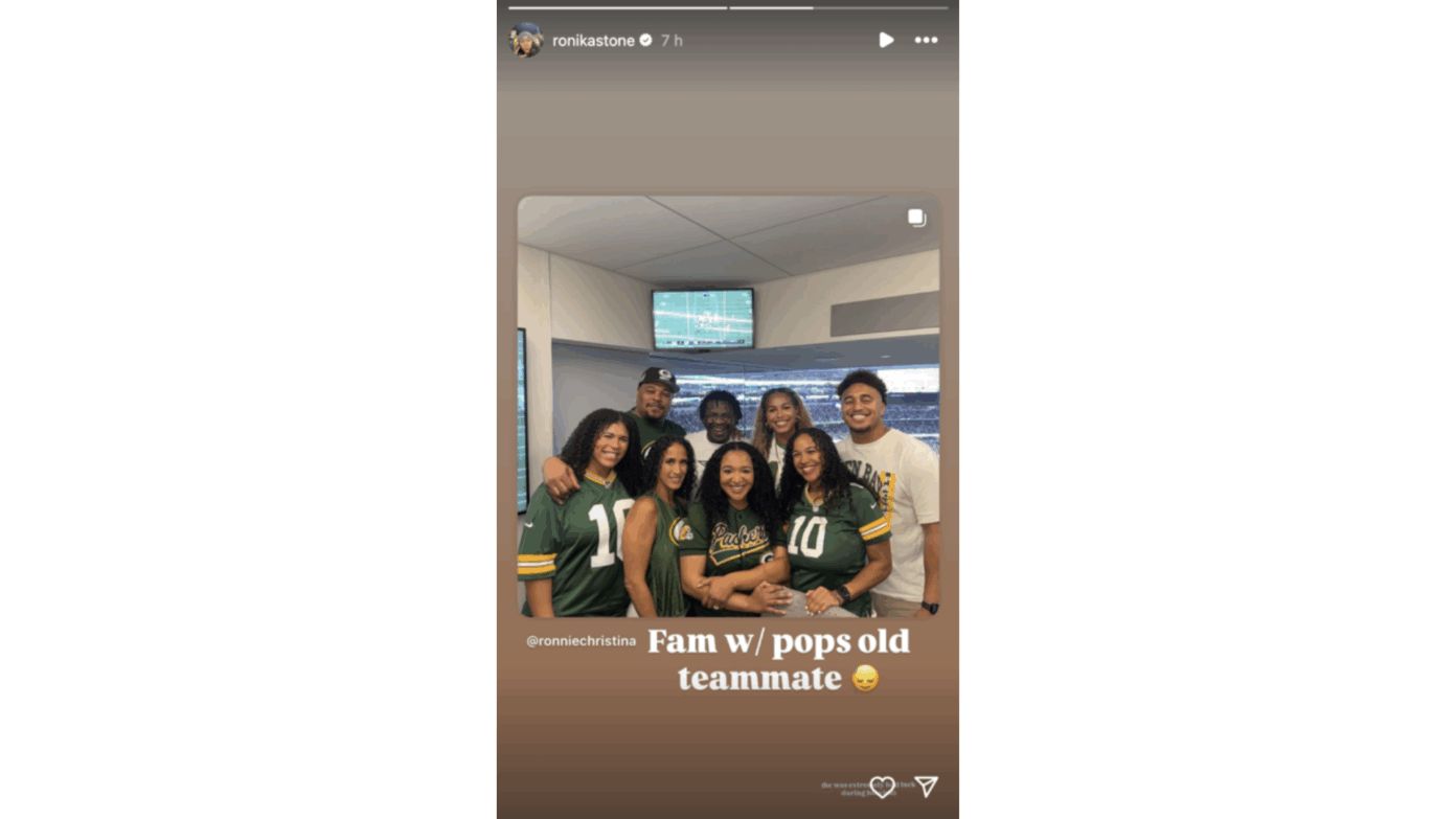 Packers QB Jordan Love’s Wife Ronika and Family Enjoyed Wholesome ...