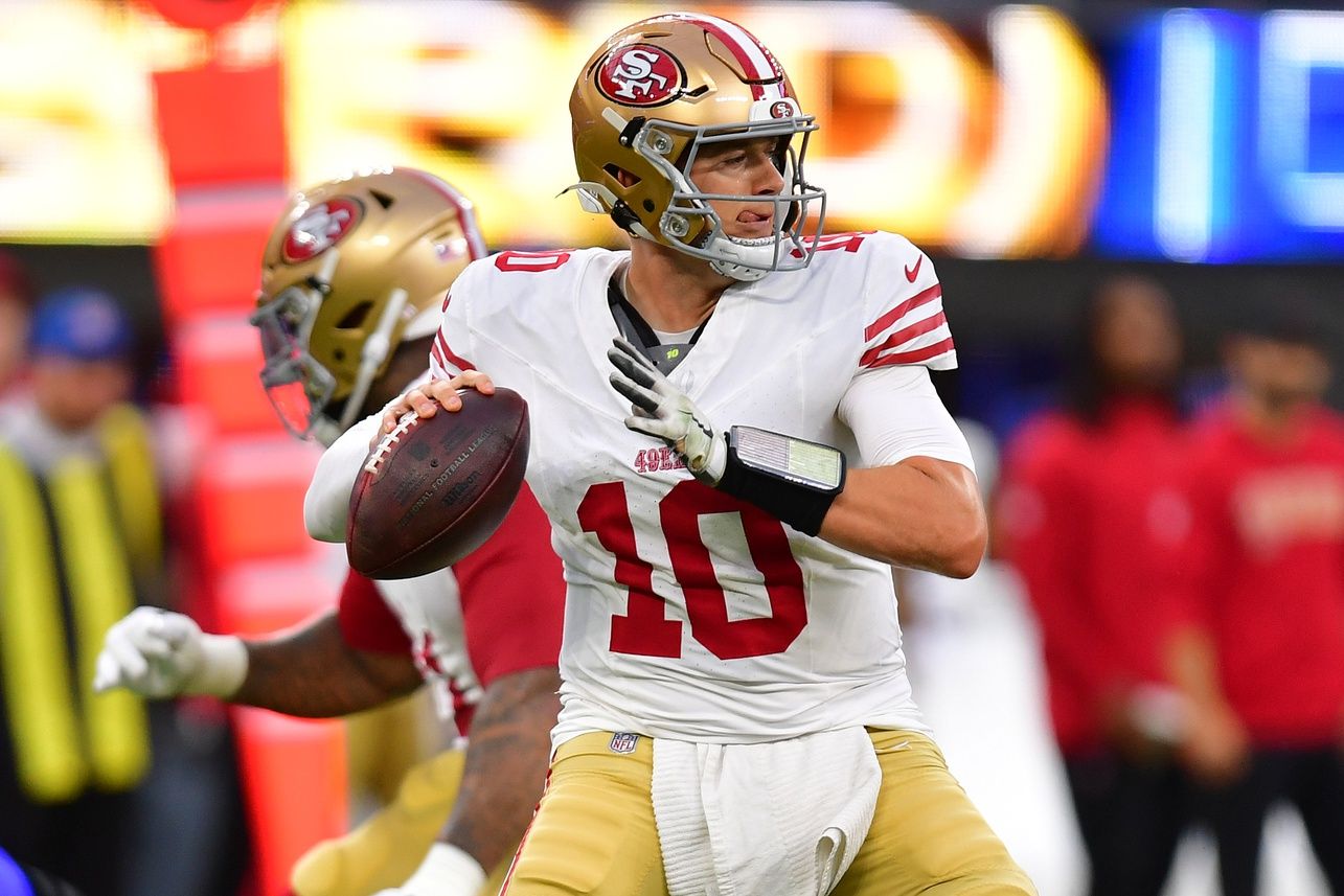 49ers’ QB Depth Chart: Who Is the Backup Behind Mac Jones With Brock Purdy Hurt?