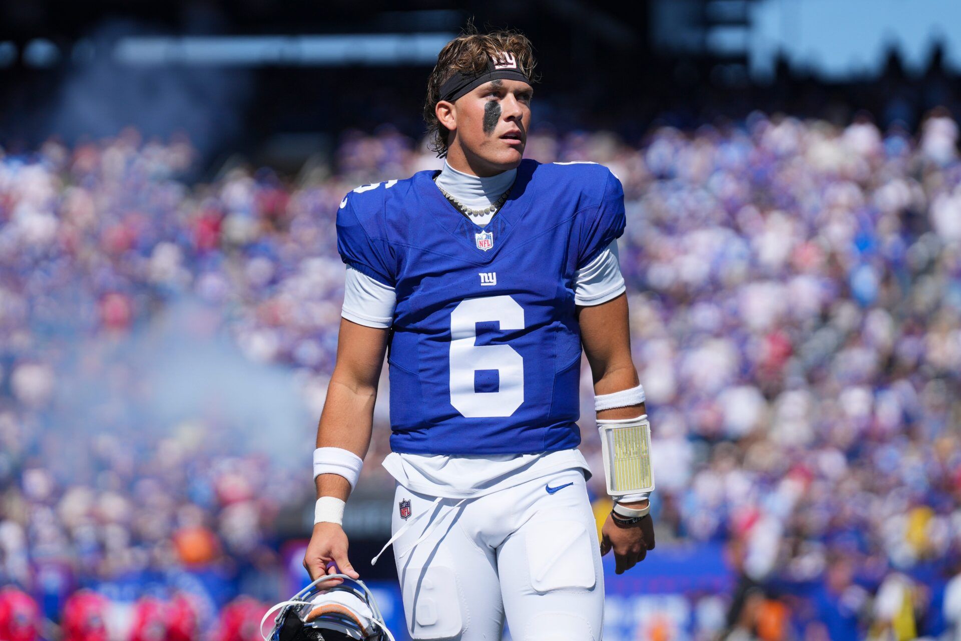 Jaxson Dart Reveals Surprise Motivation Entering Giants' Week 5 Game vs ...