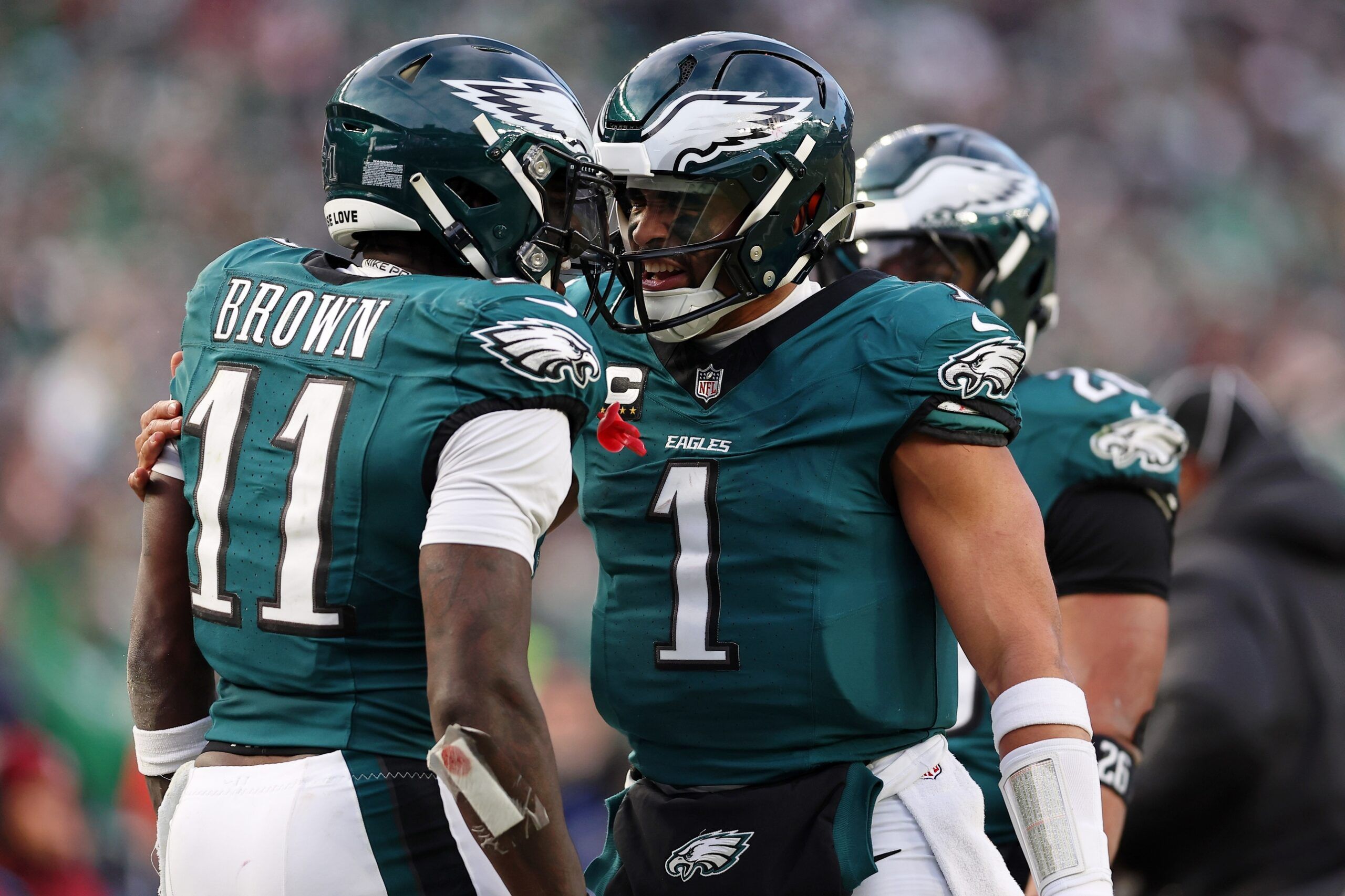 NFL Insider Reveals Eagles Stars A.J. Brown and Jalen Hurts Are ‘Not That Close These Days’