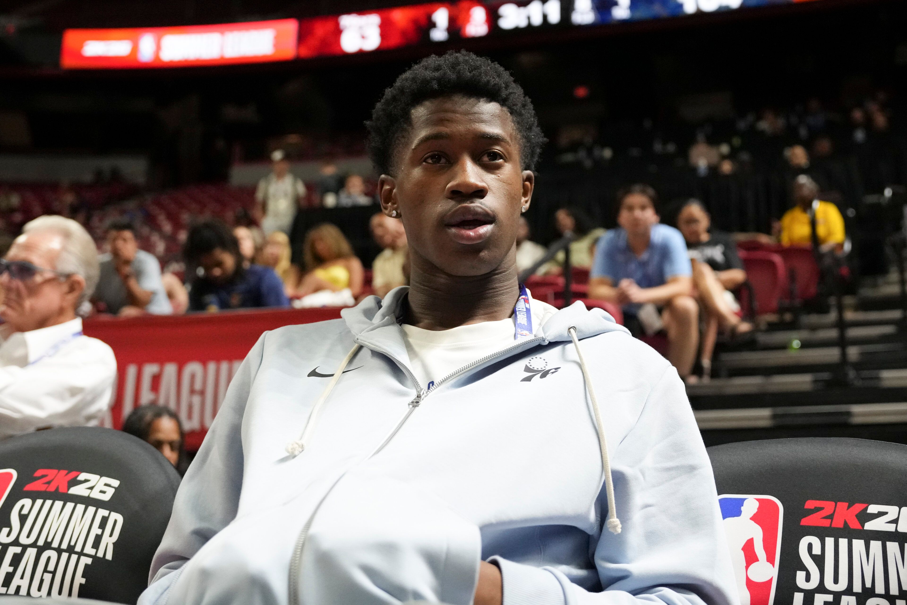 V.J. Edgecombe Reveals the Blunt Advice He Received From 76ers Star ...