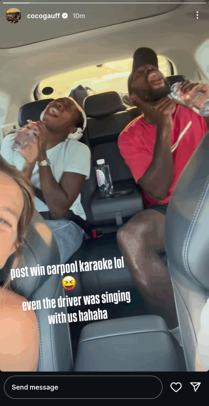 Coco Gauff Chooses Justin Bieber to Unwind in Car After Crushing Her ...