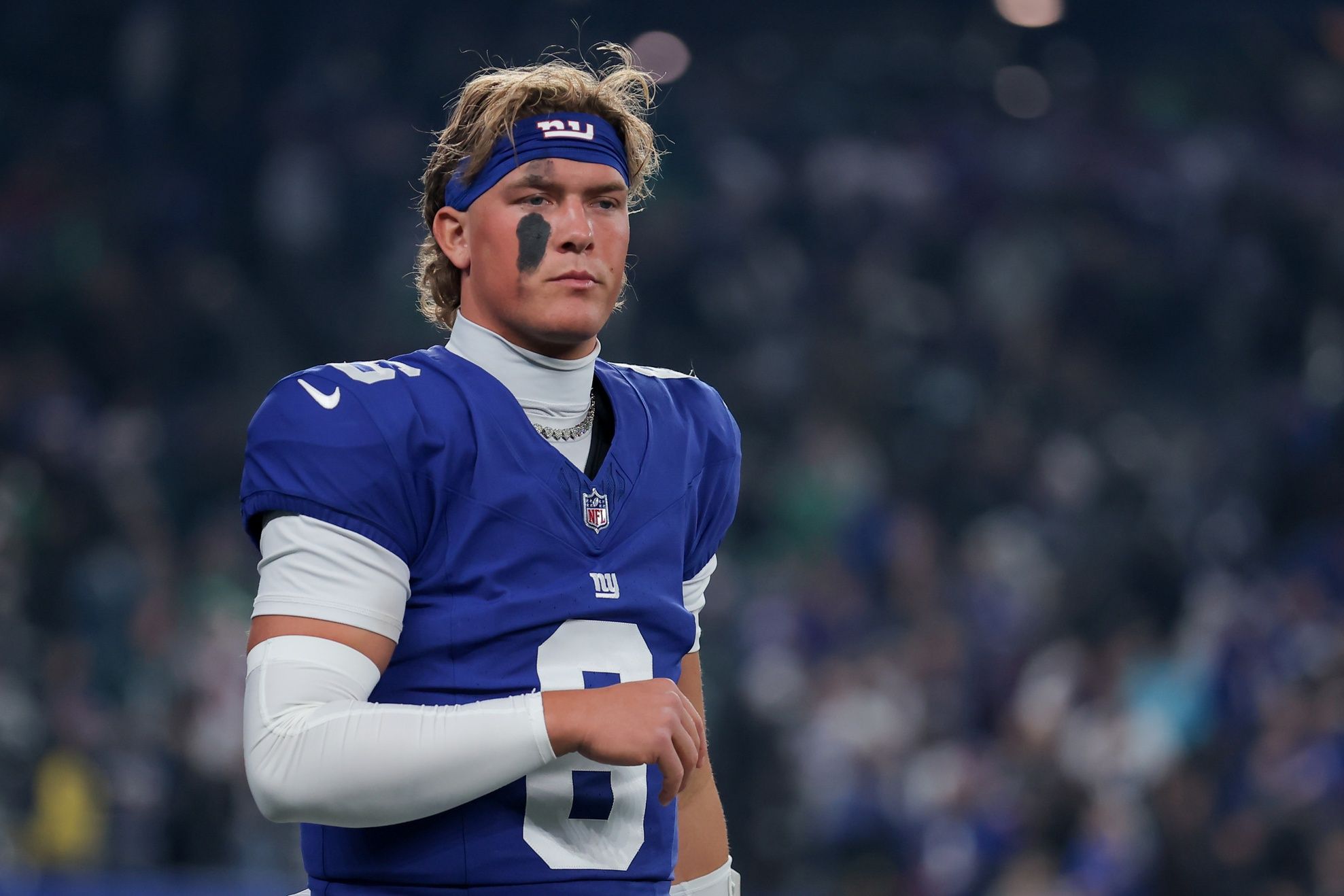 Why Does Jaxson Dart Only Wear Eye Black on 1 Side of His Face? His ...