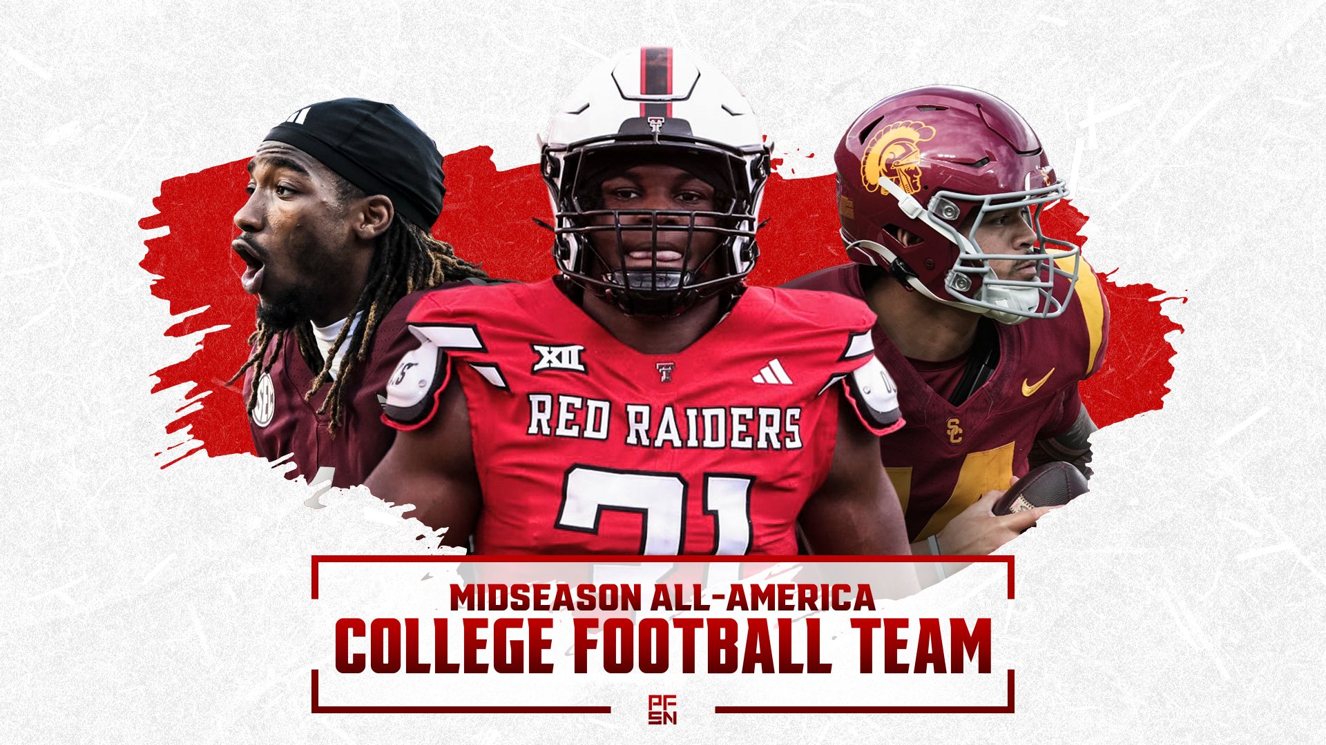 PFSN Midseason All-America College Football Team Includes Jayden Maiava, David Bailey