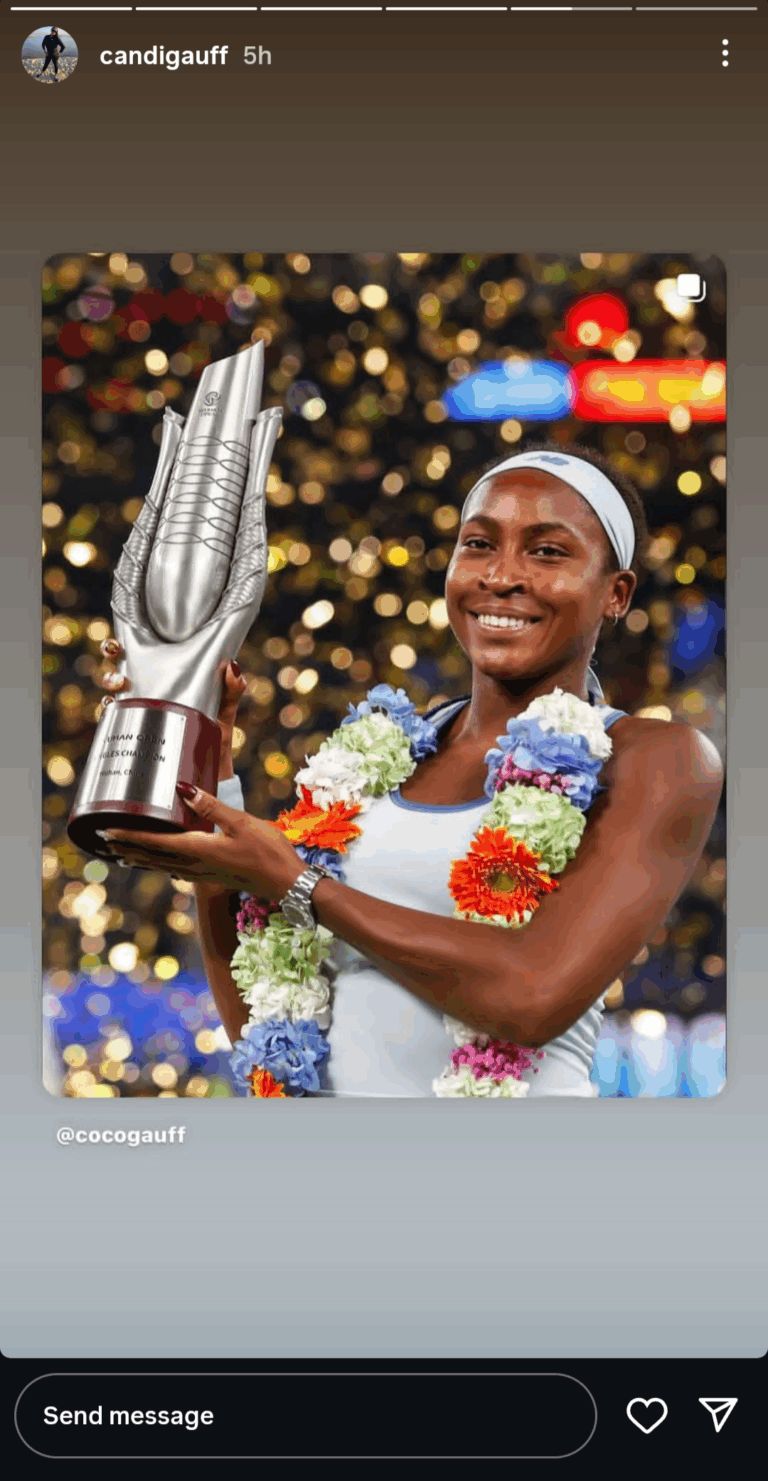 Coco Gauff’s Mother Candi Has Plenty To Celebrate As She Reacts to Son ...